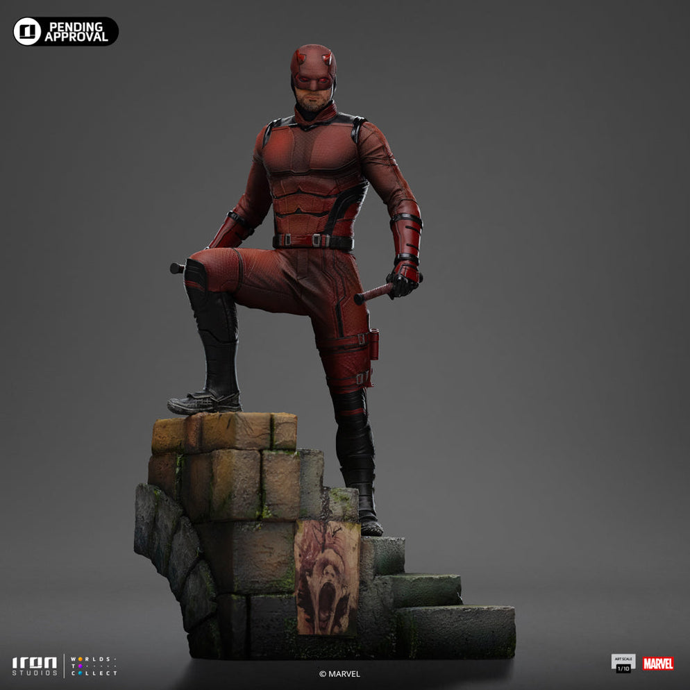 IRON Studios: Marvel Daredevil Born Again - Daredevil Escala de Arte 1 ...