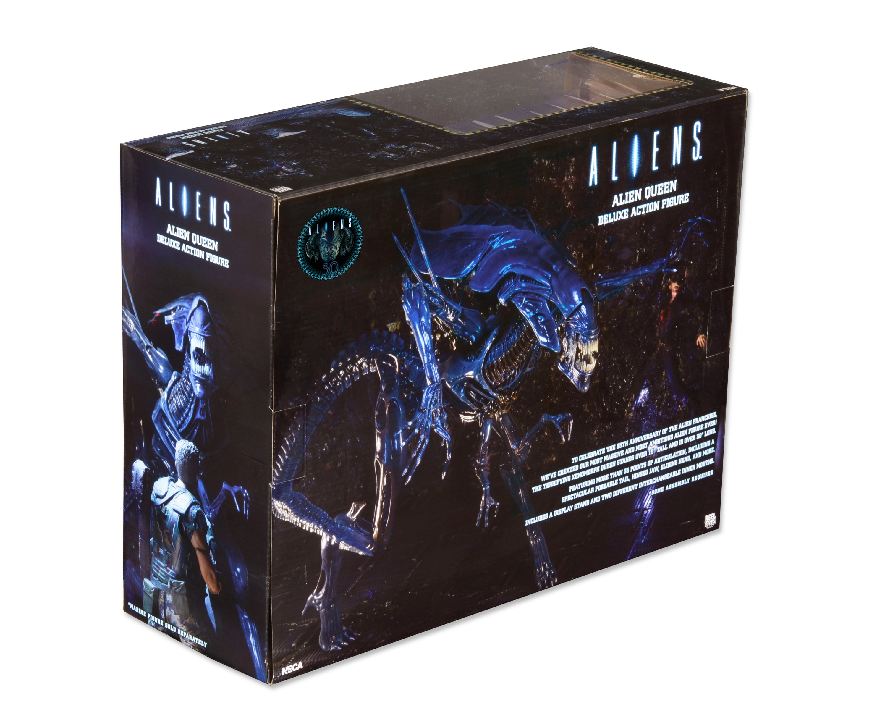 NECA Figura de Accion Ultra Deluxe Boxed: Aliens - Reina Alien 22 Pulg ...