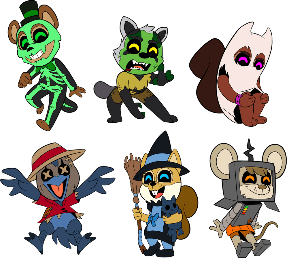Youtooz Pin Five Nights At Freddys Popgoes Halloween Set Pin Esmalt — Distrito Max