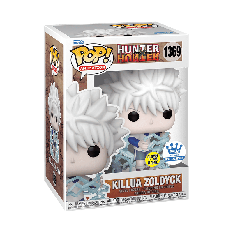 Funko Pop Animation: Hunter X Hunter - Killua Zoldyck Glow Exclusivo F ...