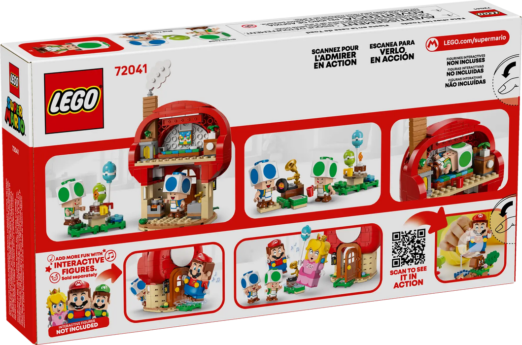 LEGO Super Mario Fiesta en la casa de Toad 72041 — Distrito Max