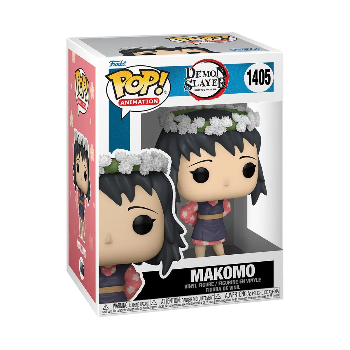 Funko Pop Animation: Demon Slayer - Makomo con Tocado de Flores — Distrito Max