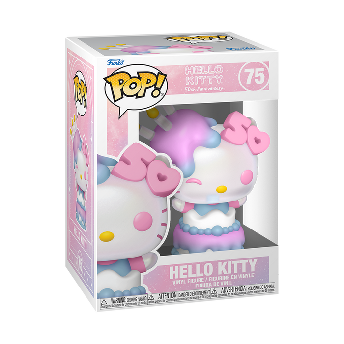 Funko Pop Sanrio: Hello Kitty 50 Aniversario - Hello Kitty En Pastel ...