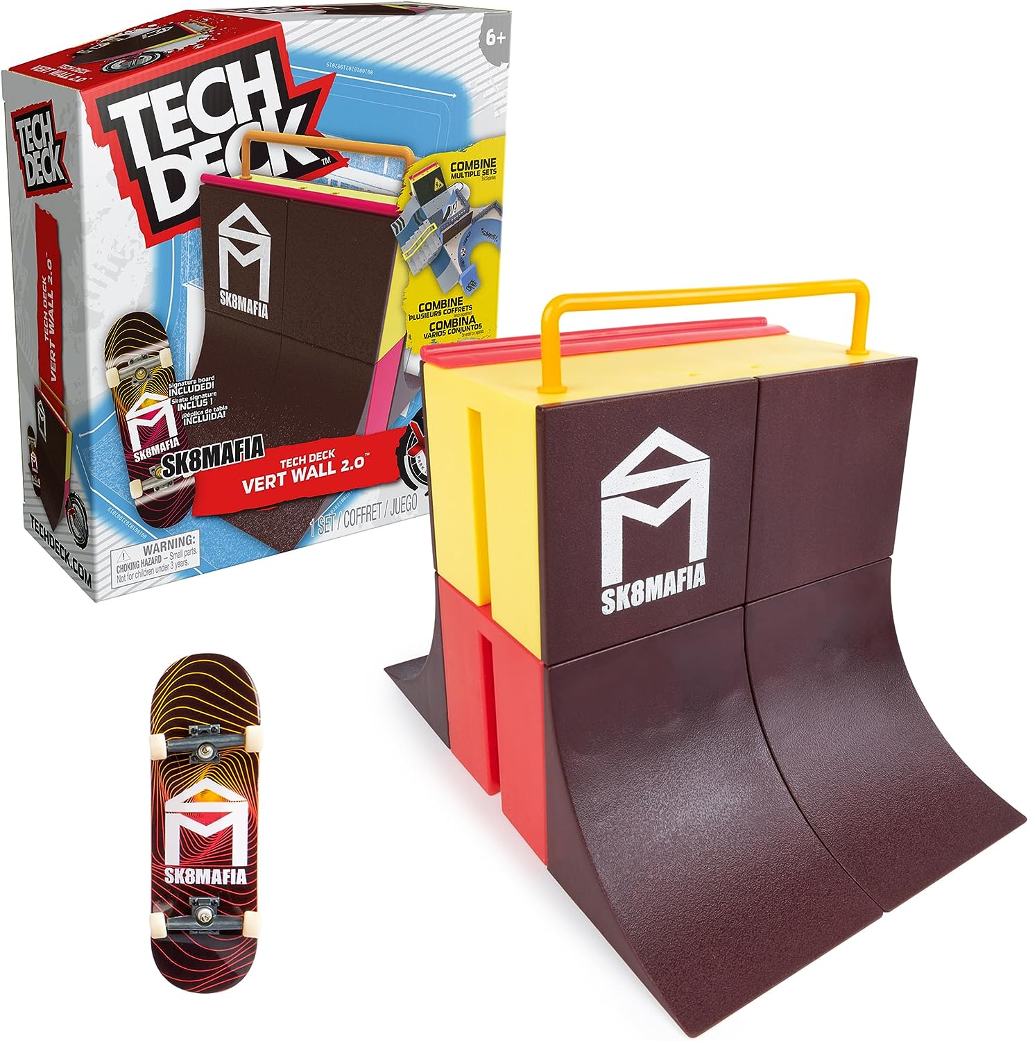 Tech Deck: Set De Rampas X Connect - Vert Wall 2.0 Sk8Mafia — Distrito Max