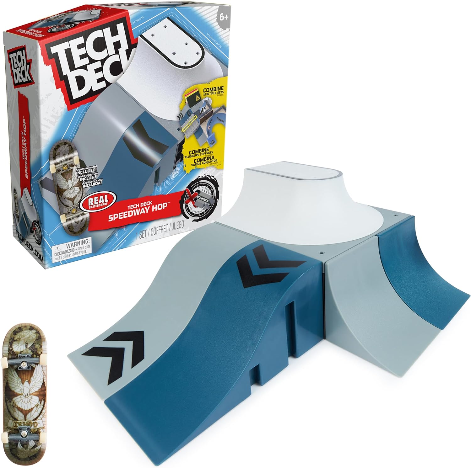 Tech Deck: Set De Rampas X Connect - Speedway Hop Real — Distrito Max