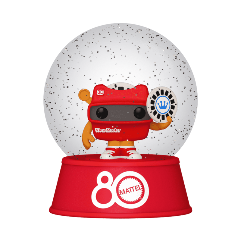Funko Mini Glitter Globe: Mattel 80 Aniversario - Viewmaster — Distrito Max