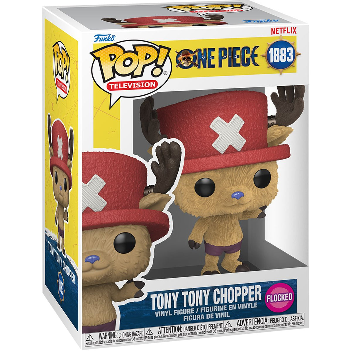 Funko Pop TV: One Piece Live Action - Chopper Flocked — Distrito Max