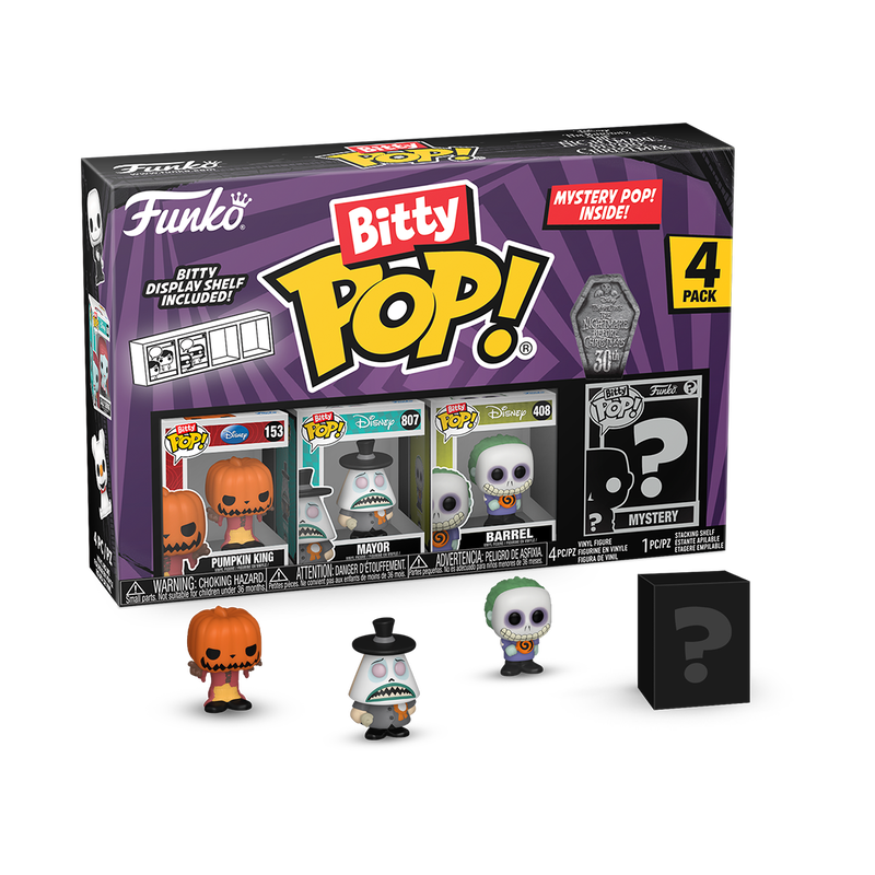 Funko Bitty Pop: Mundo De Jack - Pumpkin Jack 4 Pack — Distrito Max
