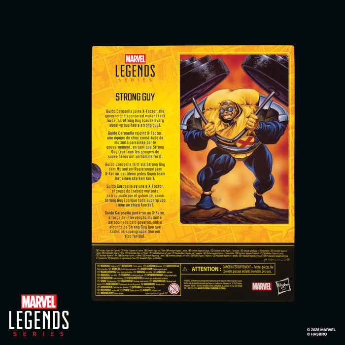 Marvel Legends Series: X-Factor - Strong Guy — Distrito Max