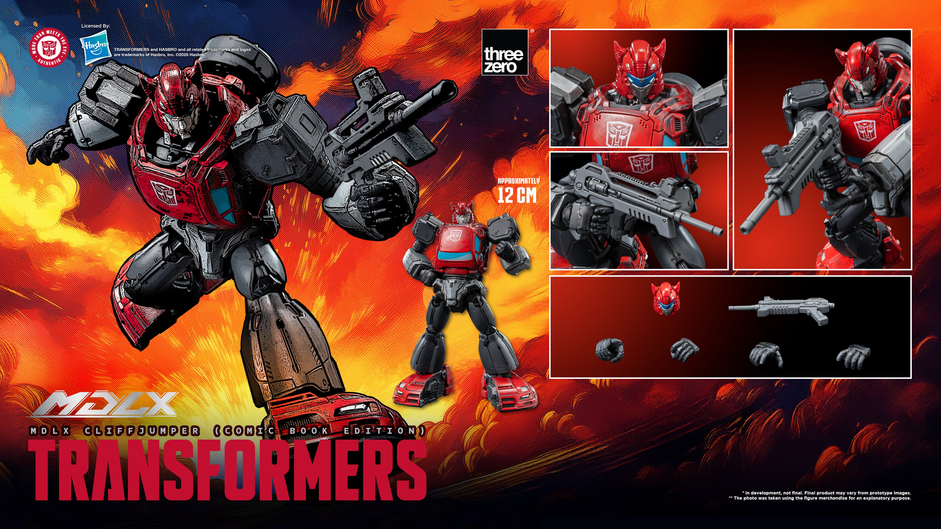 Threezero Mdlx Series: Transformers - Cliffjumper Edicion Comic ...