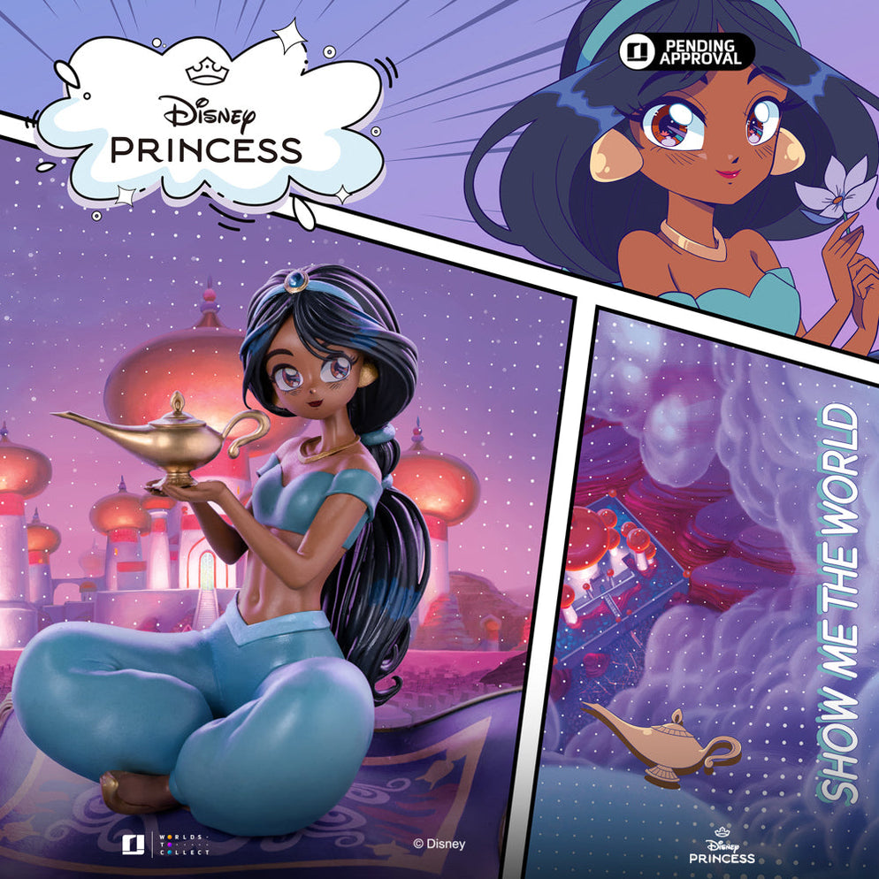 IRON Studios Anime Princess: Disney Princesas - Jasmine — Distrito Max