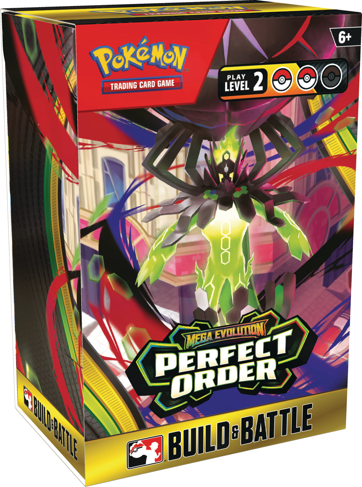 Pokemon TCG: Mega Evolution Perfect Order - Build & Battle Box en Ingl ...