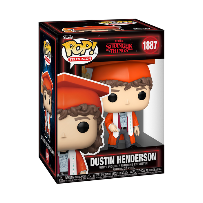 Funko Pop TV: Stranger Things - Dustin Graduacion — Distrito Max