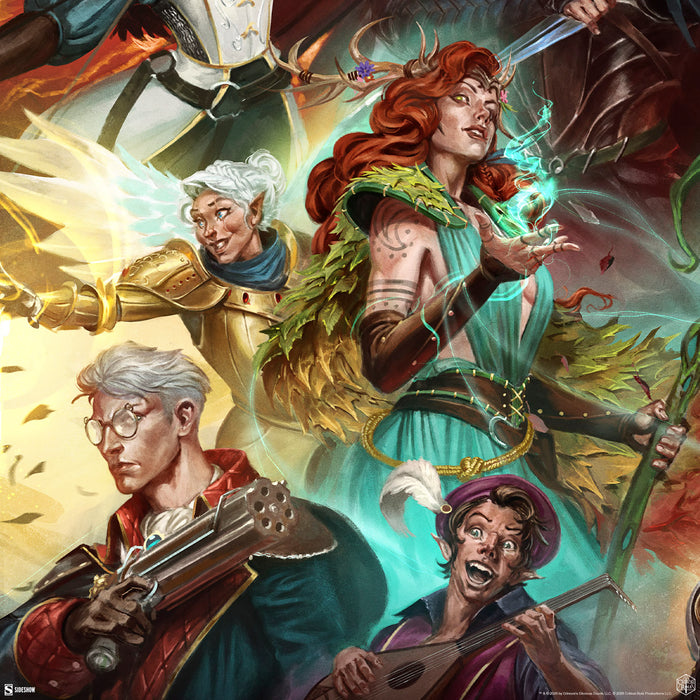 Sideshow Art Print: Critical Role - Vox Machina Litografia — Distrito Max