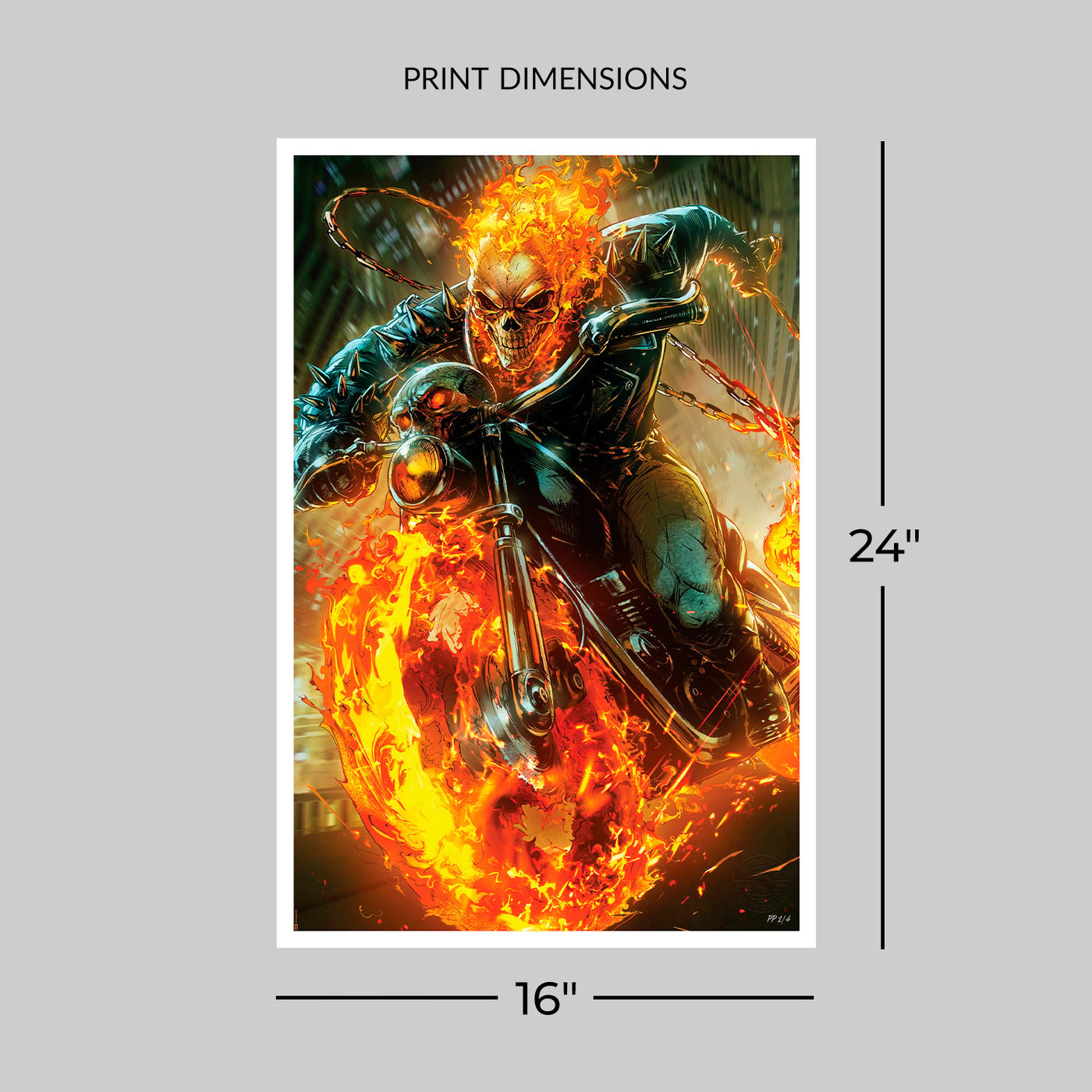 Sideshow Art Print: Marvel Cosmic Ghost Rider Num 4 2018 - Ghost Rider ...