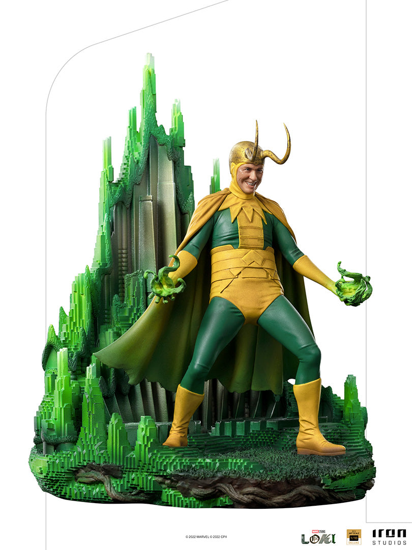IRON Studios: Marvel Loki - Loki Variante Clasica Deluxe BDS Escala de ...